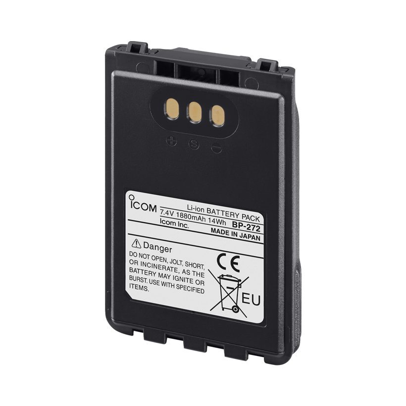 ICOM BP272 Li-Ion Battery - IP503H – Foxtrot Communications