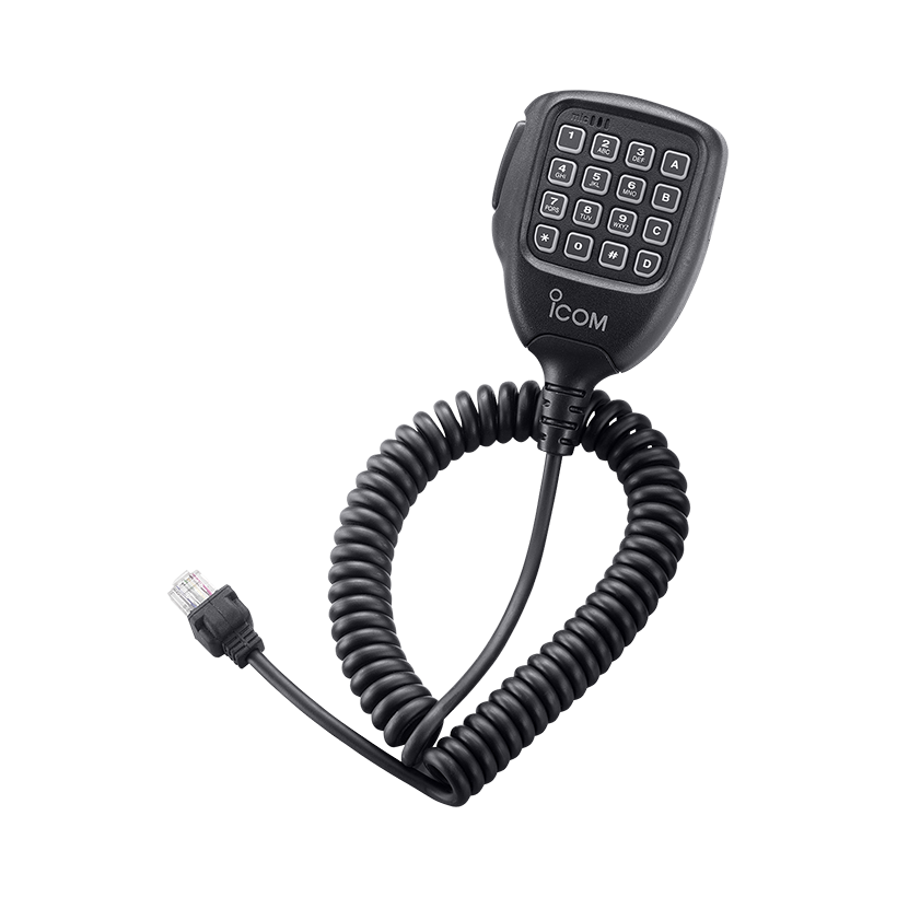 ICOM HM152T Hand Microphone with Keypad – Foxtrot Communications