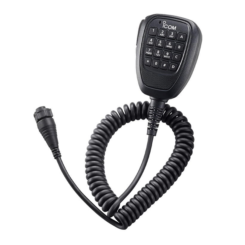 ICOM HM221T Keypad Microphone - IC-F5400D/6400D – Foxtrot Communications
