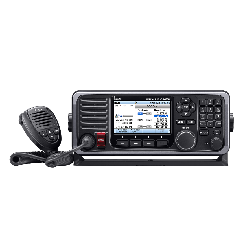ICOM IC-M804 MF/HF Marine Fixed Mount Radio – Foxtrot Communications