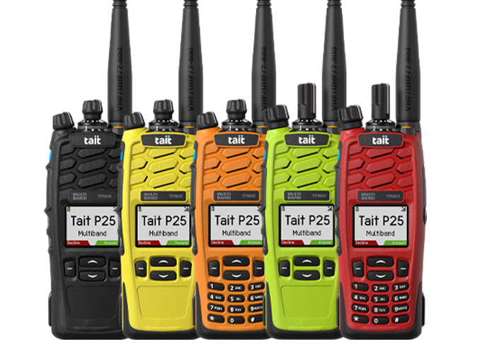 Tait TP9855 P25 Multiband Portable Radio - Body Only – Foxtrot ...
